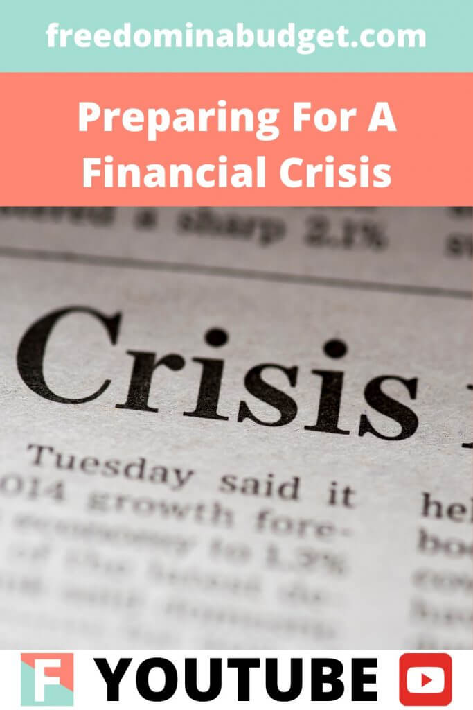 Preparing For A Financial Crisis: How To Get Your Finances In Order ...