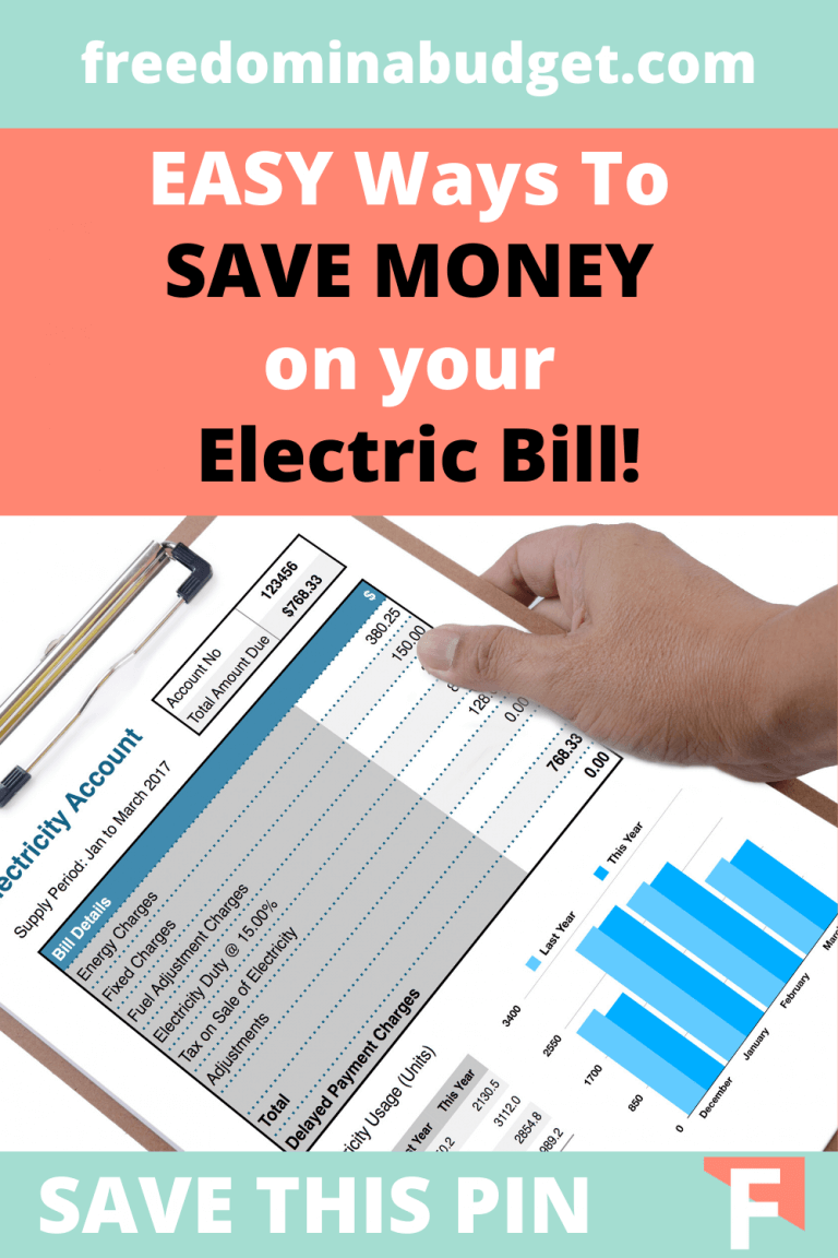 9 Ways To Save Money On Your Electric Bill – Freedom In A Budget