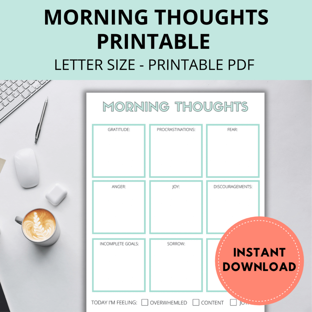 Brain Dumping Printable Freedom In A Budget