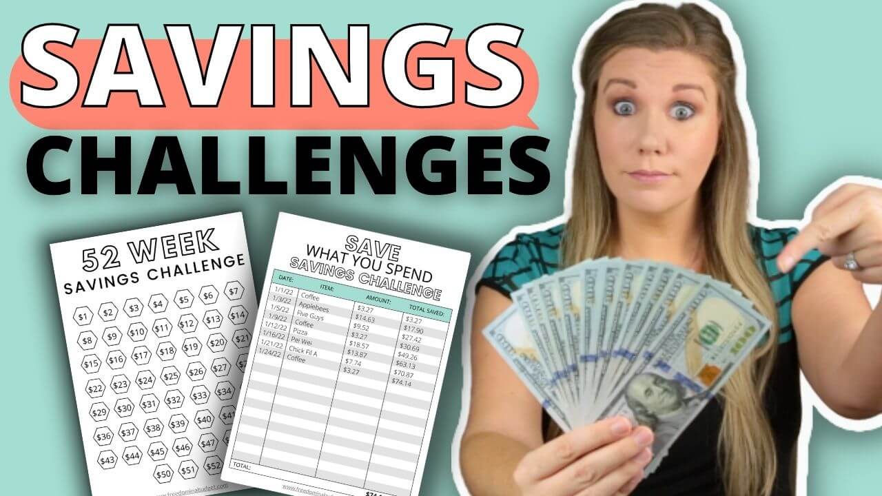 5 EASY Savings Challenges That Will Help You Save THOUSANDS [FREE ...