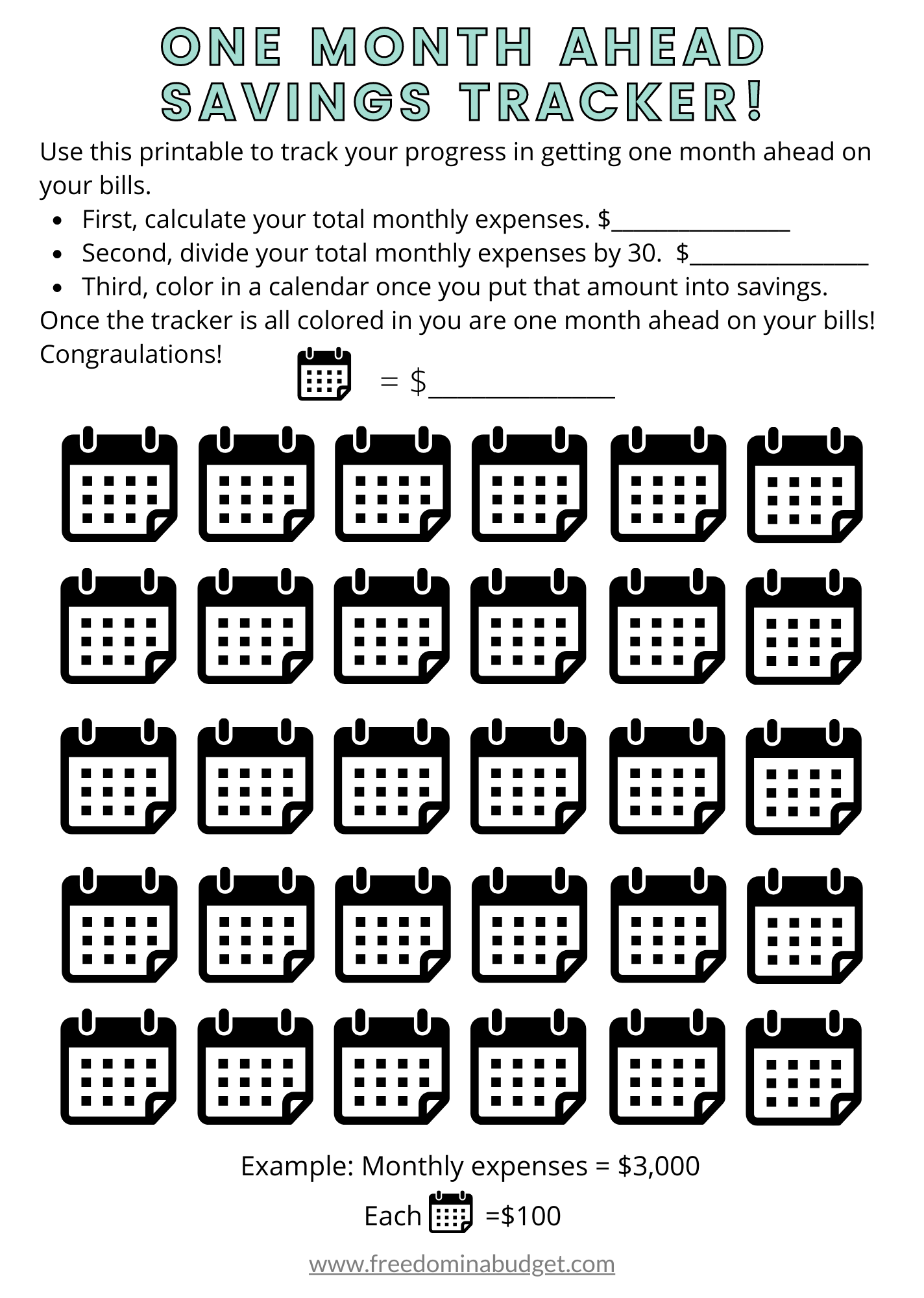 15 Money Saving Challenges to Try In 2025 – Freedom In A Budget