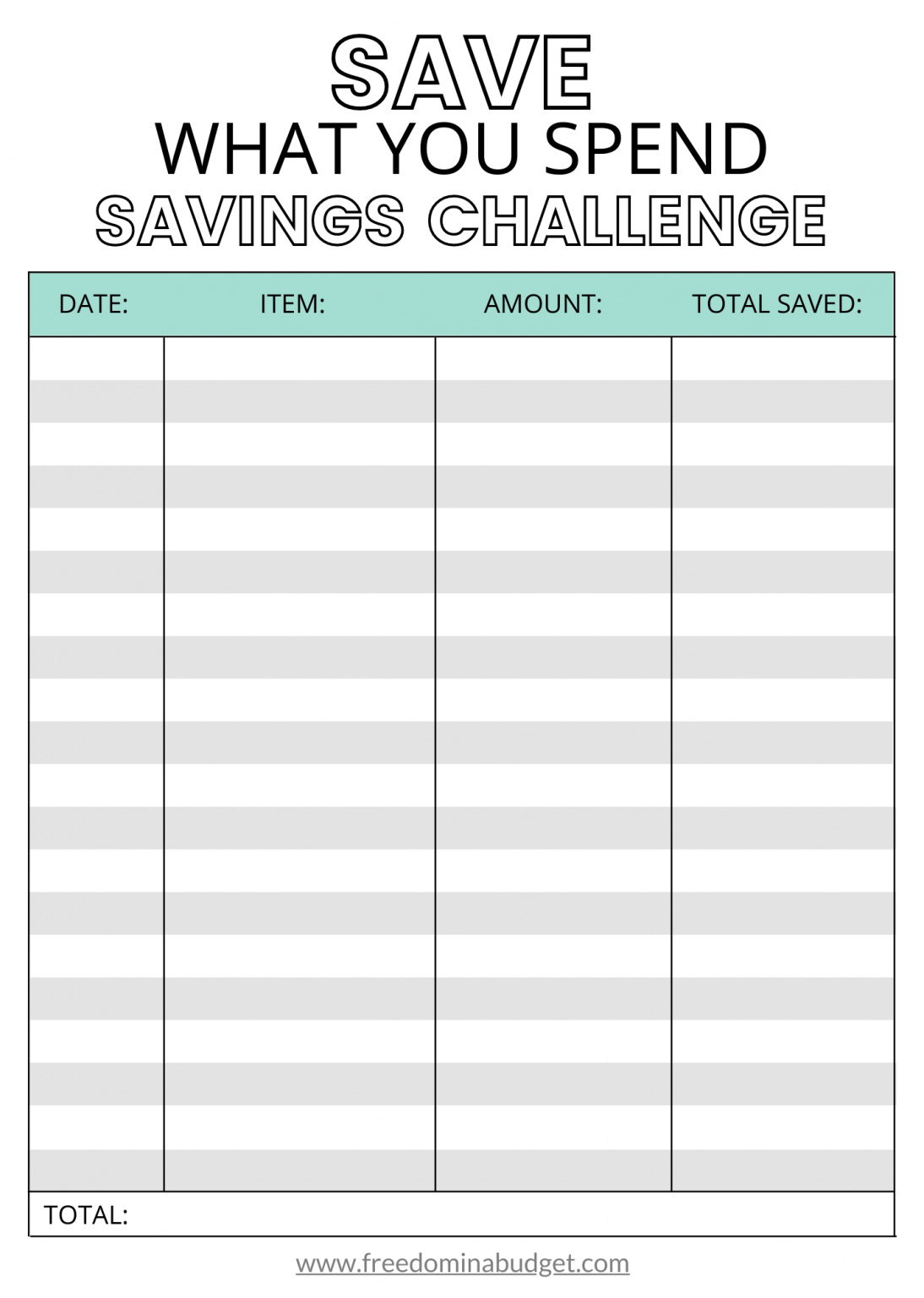ULTIMATE List of EASY Savings Challenges That Will Help You Save ...