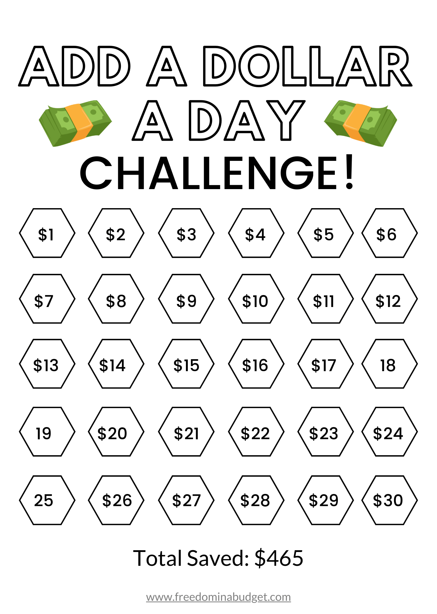 15 Money Saving Challenges to Try In 2022 – Freedom In A Budget