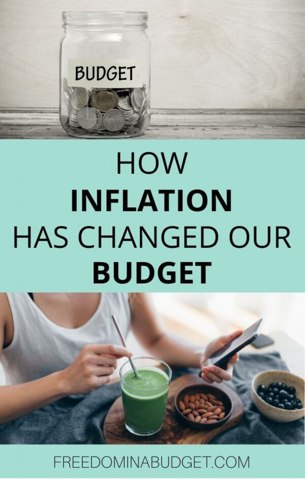 How Inflation Has Changed Our Budget – Freedom In A Budget