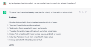 I Asked AI To Meal Plan For Me… Here’s How It Went (with ChatGPT ...