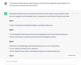 I Asked AI To Meal Plan For Me… Here’s How It Went (with ChatGPT ...