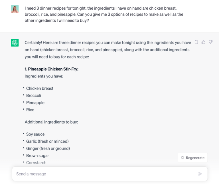 I Asked AI To Meal Plan For Me… Here’s How It Went (with ChatGPT Prompts) – Freedom In A Budget