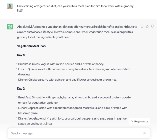 I Asked AI To Meal Plan For Me… Here’s How It Went (with ChatGPT ...