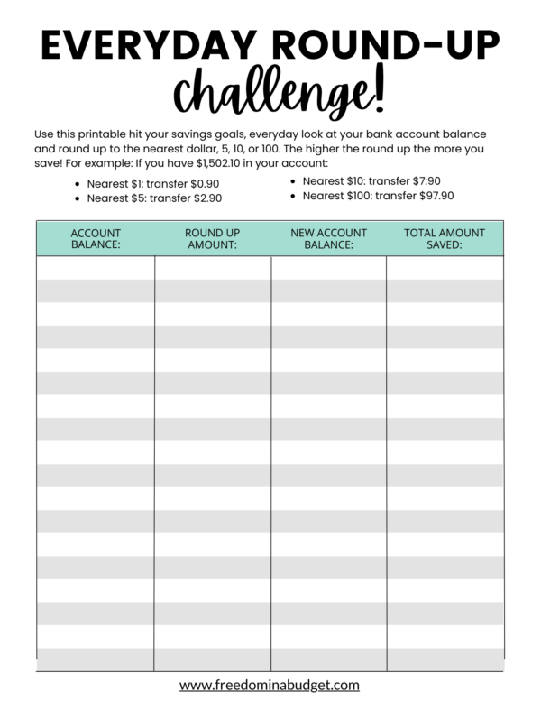 EASY Savings Challenges That Will Help You Save THOUSANDS [FREE ...