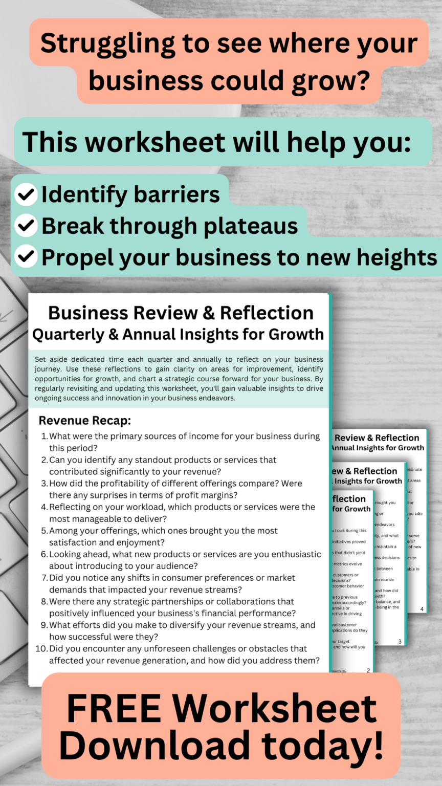 Business Review & Reflection: Quarterly & Annual Insights for Growth ...